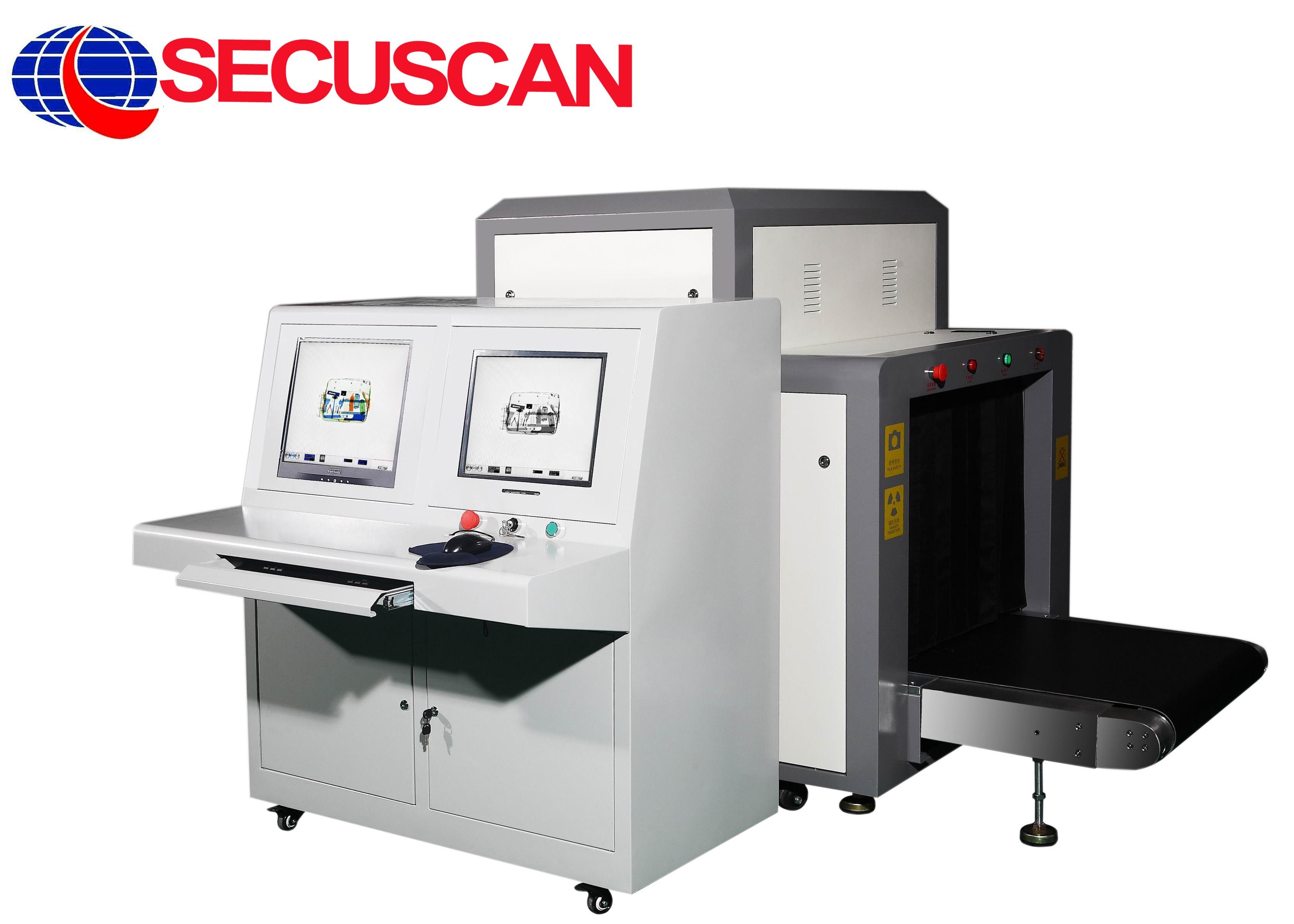 SECUSCAN X Ray Baggage Scanner 34mm Steel at Airport Check-in